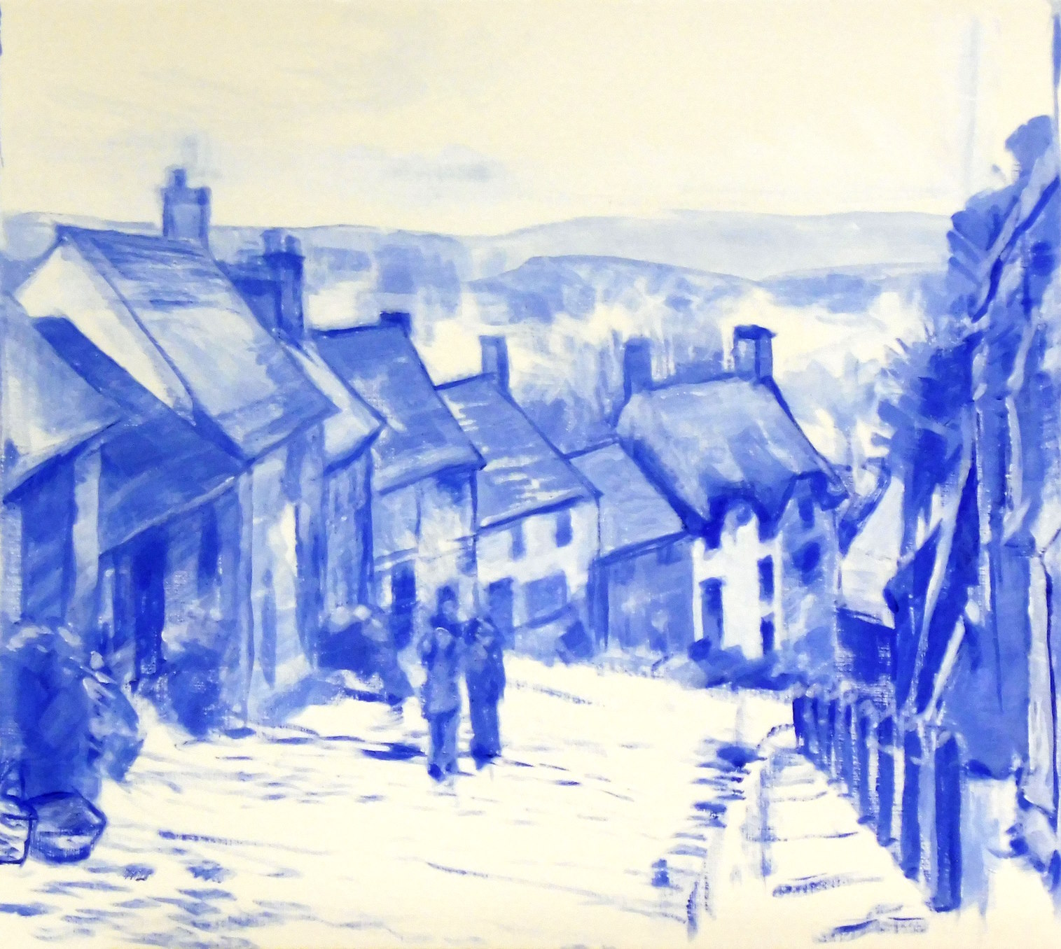 Single Colour Tone Painting – Oaklands Art Club